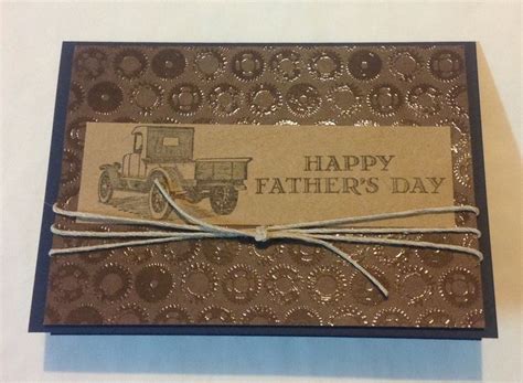 Fathers Day Card With Tractor Design