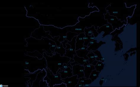 基于svg福建省地图特效