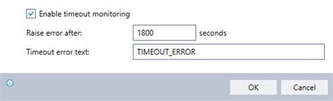 timeout monitoring support for advanced commands
