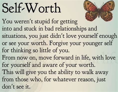 Self Worth Relationship Quotes