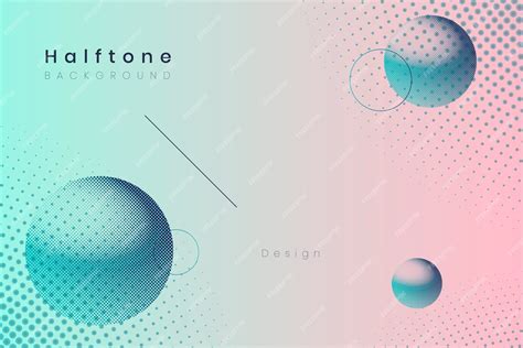 하프 톤 그라데이션 배경 무료 벡터