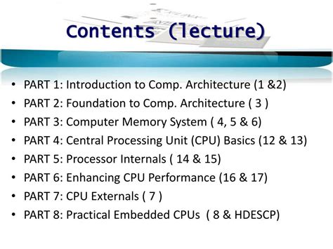 Ppt Ekt303 4 Principles Of Computer Architecture Poca Powerpoint Presentation Id 5622285