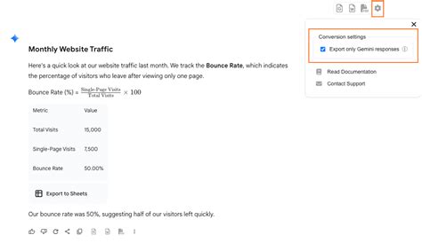 Exporting Entire Conversation