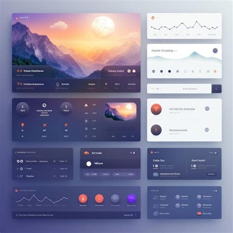 Premium Ai Image Design Of User Interface Kit