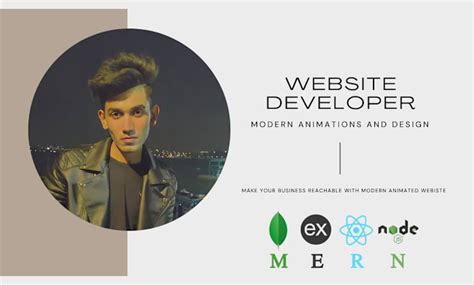 be your full stack web developer mern by shady061 fiverr