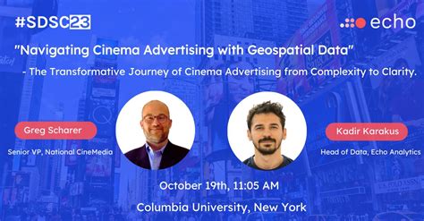 Sdsc23 Dataanalytics Datamanagement Geospatialdata Echo Analytics