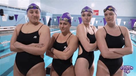 Women Swimming  By Columbia College Find And Share On Giphy