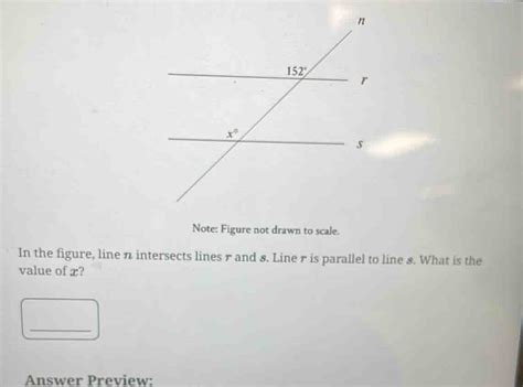solved note figure not drawn to scale in the figure line n