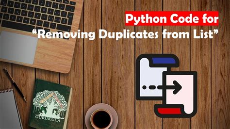 Learn Python In Tamil How To Remove Duplicates From A List Gurukula Tamil Youtube