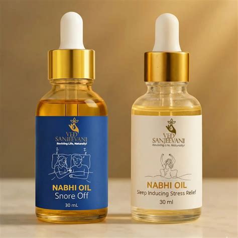 Combo Of Sleep And Snore Care Ayurvedic Nabhi Oils For Deep Sleep