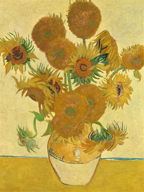 Van Gogh Sunflowers Flower Painting Poster Poster Store Us