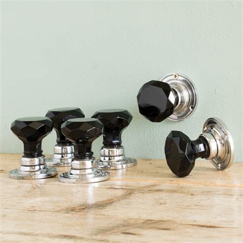 Black Glass And Chrome Door Knobs Lassco Englands Prime Resource Black Glass And Chrome Door Knobs Lassco Englands Prime Resource