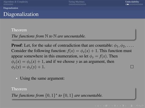 Computational Complexity Introduction Turing Machines Undecidability