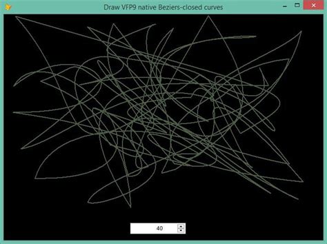 Beziers Curves Drawing With GdiplusX And Native Vfp Functions Visual Foxpro Codes