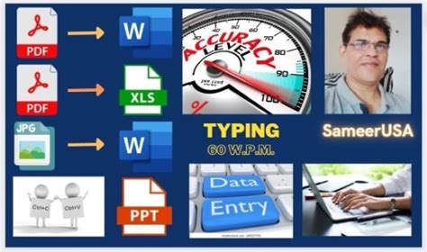 Accurate Typing Data Entry And Excel Work By Sameerusa Fiverr