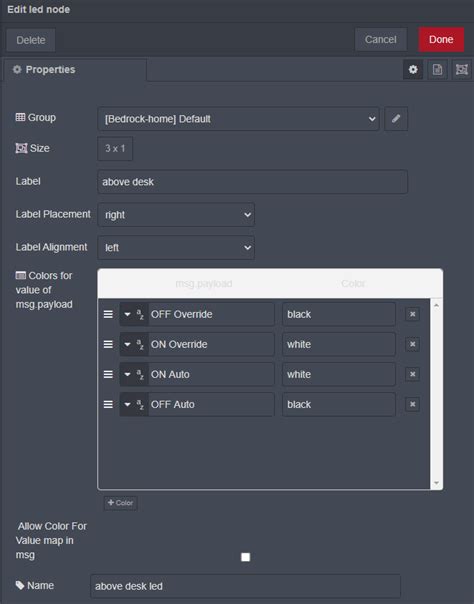My Node Red Dashboard Controls For 2021 Scargills Tech Blog