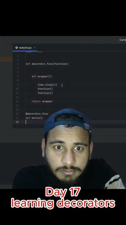 Day 17 Learning Decorators In Python Shorts Codinglife Python Youtube