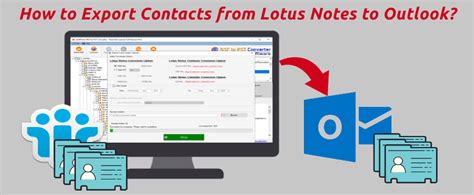 How To Export Contacts From Lotus Notes To Outlook