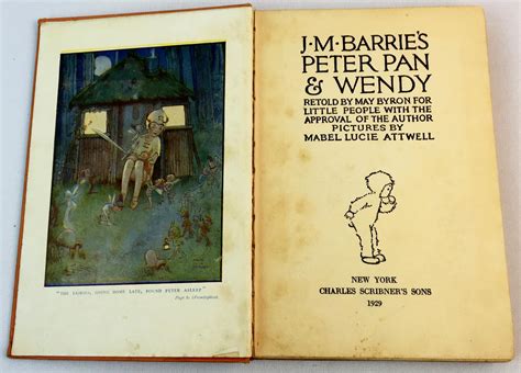 Lot Peter Pan Wendy By J M Barrie Illustrated
