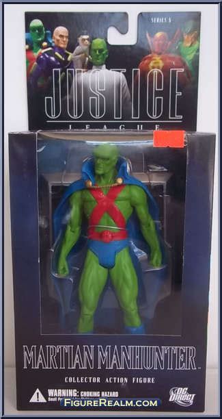 Martian Manhunter Justice League Alex Ross Series 5 Dc Direct