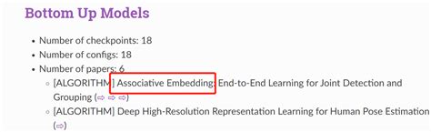 Mmpose Model Issue Open Mmlab Mmpose GitHub
