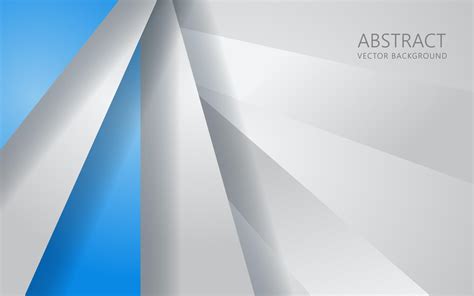 Abstract Blue And White Triangle Overlapping Layers Geometric Shapes Background A Combination