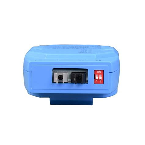 Industrial 1 Port Serial To Plastic Optical Fiber Converter