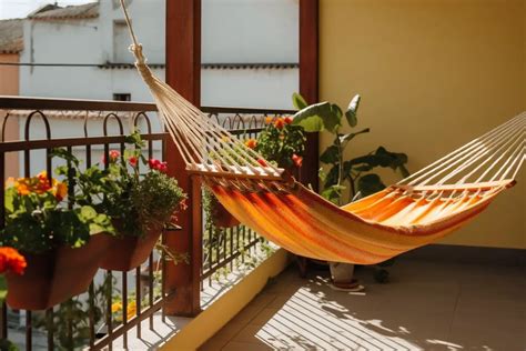 How To Hang A Hammock On A Balcony Without Drilling At Shawna Mchenry Blog