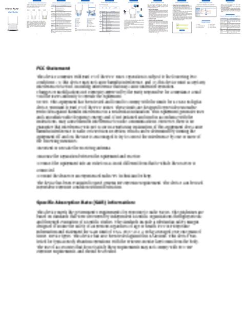 Wireless Router User Guide Pdf Wi Fi Router Computing