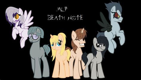 Mlp Death Note By Lizzyangel101 On Deviantart
