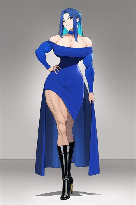 Lean Muscle Woman Dominant Wearing Off Shoulder By Varm209 On Deviantart