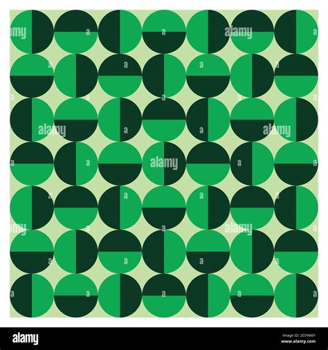 Background Of Seventies Patterns On A Wallpaper Stock Vector Image
