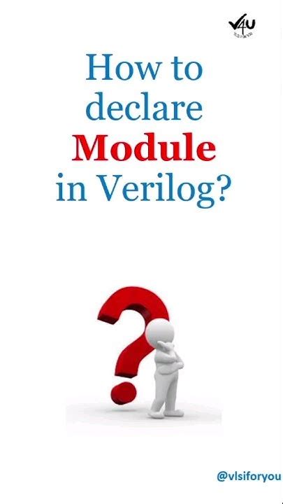 Module Declaration In Verilog Shorts Module Verilog Vlsi Verilogintamil Vlsiforyou V4u