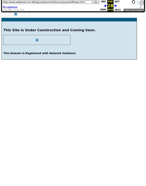 Wildflower Database Lesson Plan For 6th 8th Grade Lesson Planet