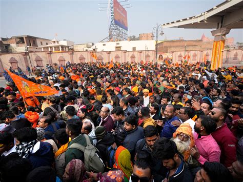 Indias Ayodhya Wakes Up To Harsh Realities After Modis Ram Temple