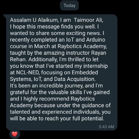 Raybotics Academy On Linkedin Rayboticsacademyalumni Neduet Arduinoproject Iot