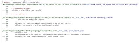 Solved Typeerror Javapackage Object Is Not Callable Databricks