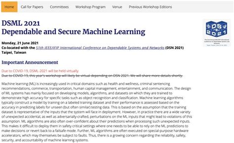 Machinelearning Security Dependability Hui Xu