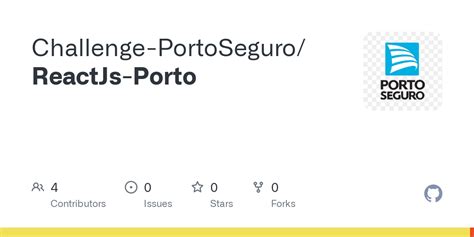 Github Challenge Portoseguroreactjs Porto