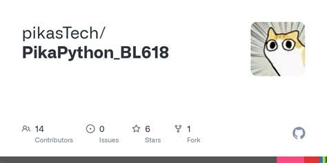Github Pikastechpikapythonbl618