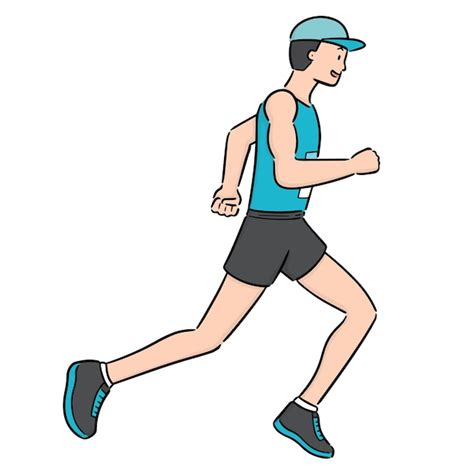 Premium Vector Vector Of Man Running
