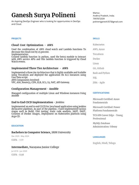 Ganeshsurya Devops Pdf Online Services Network Architecture
