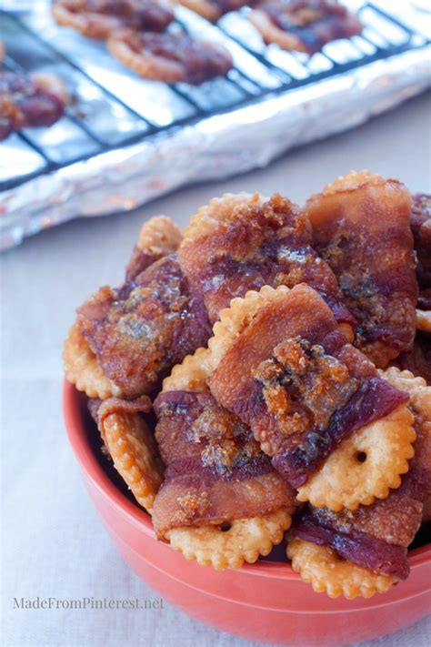 Brown Sugar Bacon Crackers Recipe At Joyce Collins Blog