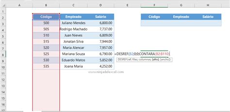 Como Aumentar El Rango Nombrado Automáticamente En Excel Ninja Del Excel