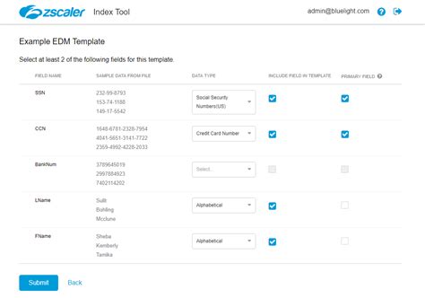 About Exact Data Match Zscaler