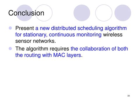 Ppt Cross Layer Scheduling For Power Efficiency In Wireless Sensor