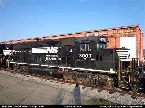 Ns Locomotive Detail Photos Emd Gp40 2 3007