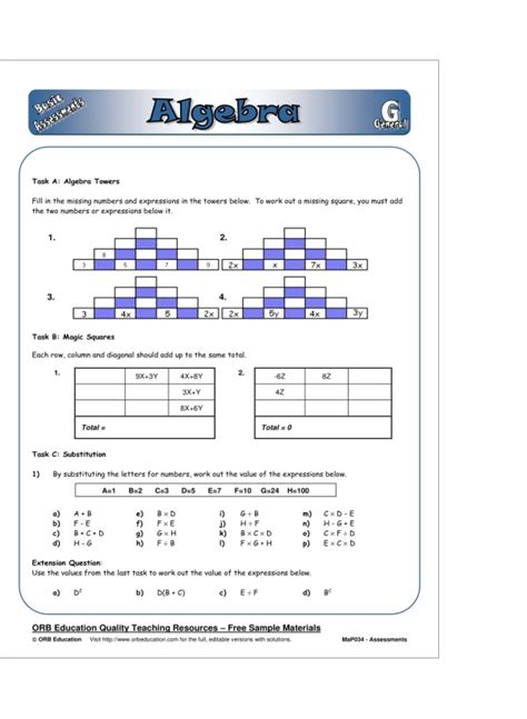 Basic Assessments Orb Education Australia
