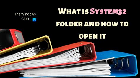 What Is System32 Folder And How To Open It Youtube