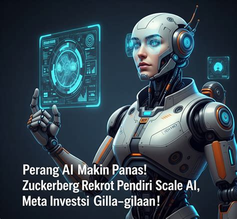 Perang Ai Makin Panas Zuckerberg Rekrut Pendiri Scale Ai Meta
